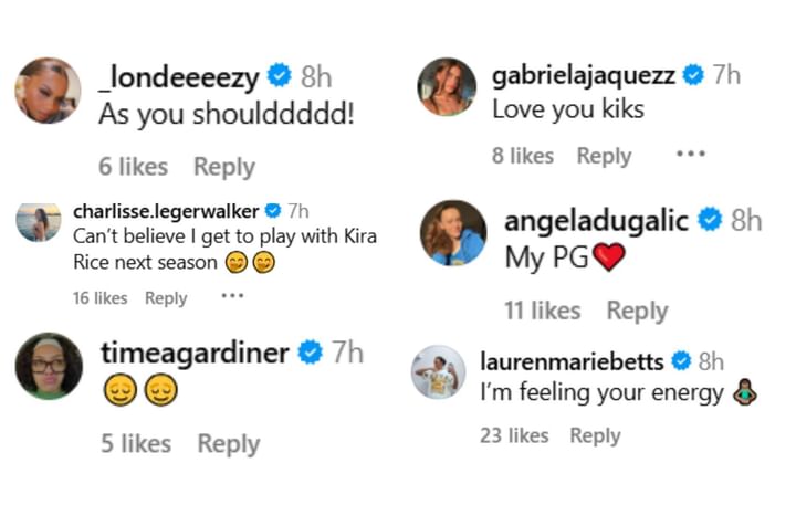 Lauren Betts: Lauren Betts reacts with 4 words as Kiki Rice sums up UCLA season with IG dump