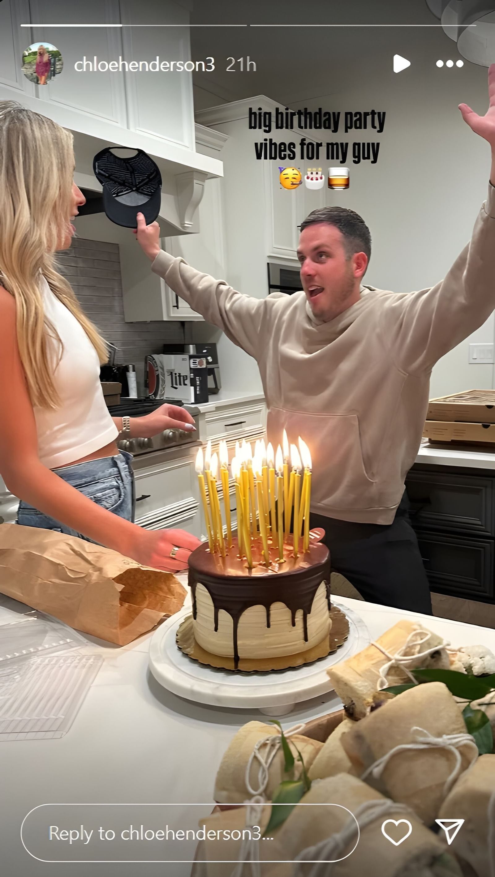 Alex Bowman’s girlfriend shares cute pictures of the couple on HMS star’s birthday
