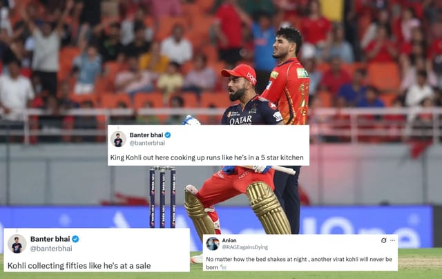 "Collecting fifties like he's at a sale" - Fans hail Virat Kohli for ...