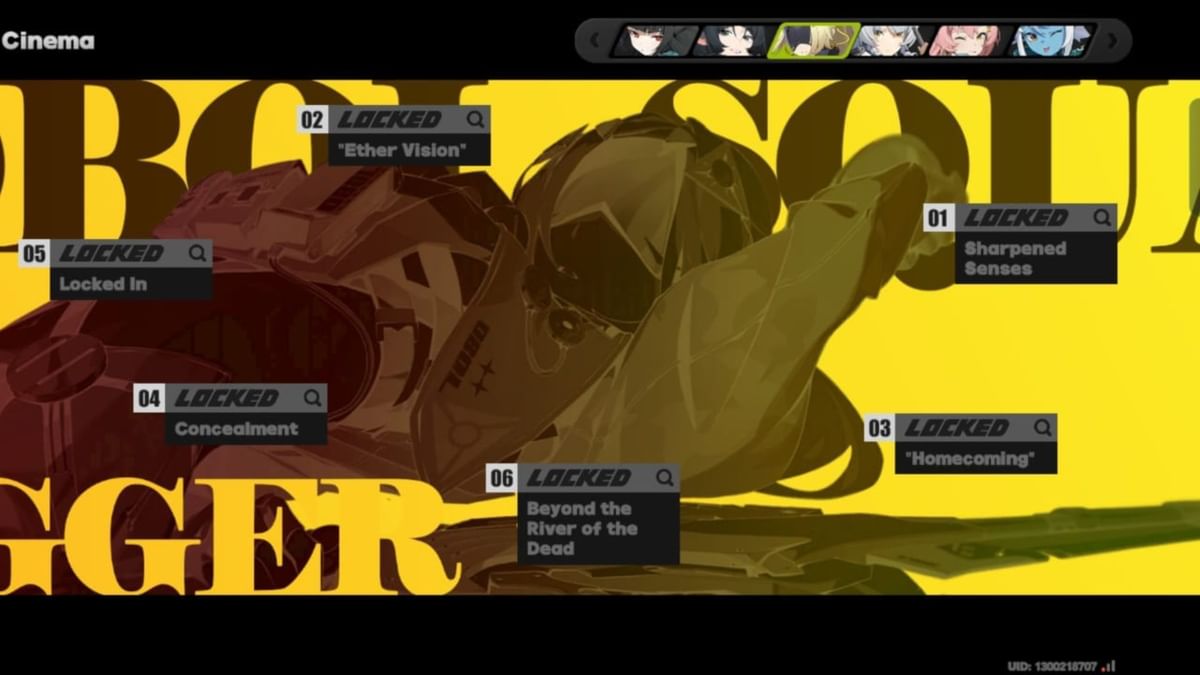 Zenless Zone Zero Trigger Mindscape Cinema guide and pull values