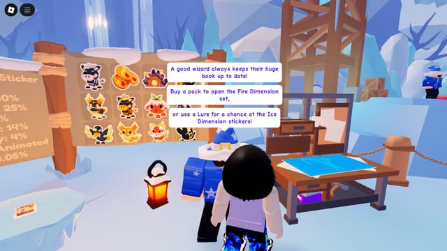 How to get the Fire Dimension Sticker Pack in Adopt Me