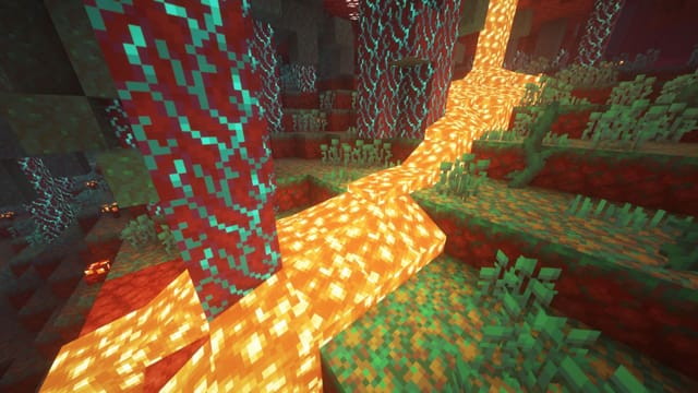 How are crimson and warped stems different from other wood logs in ...