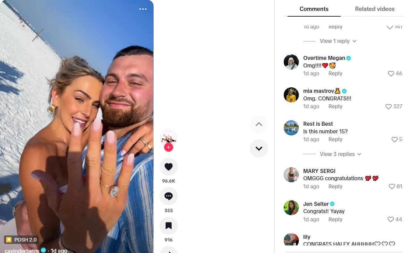Ex-California hooper Mia Mastrov drops 2-word comment on Miami's Haley ...
