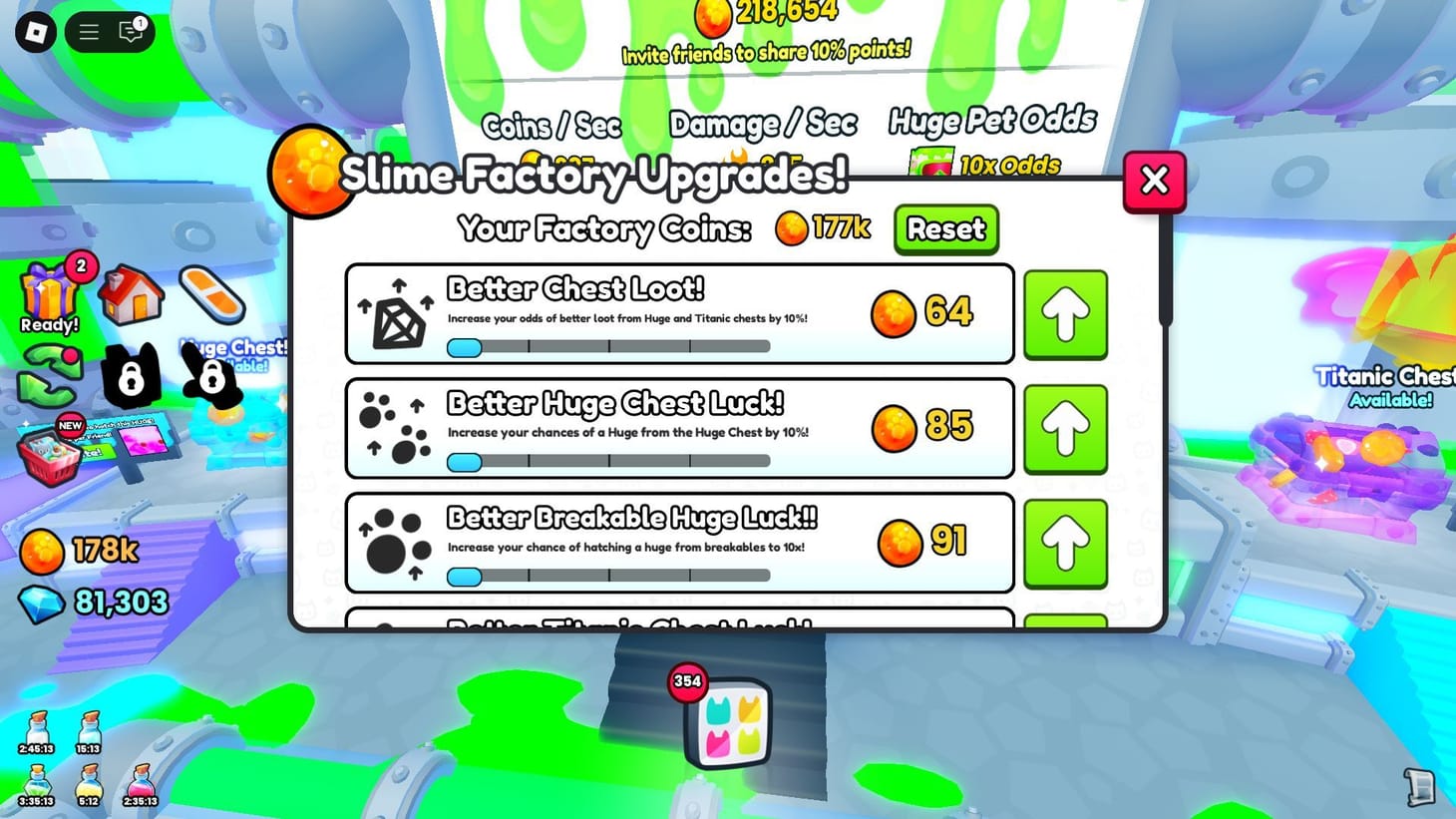 Pet Simulator 99 Factory Slime Event guide