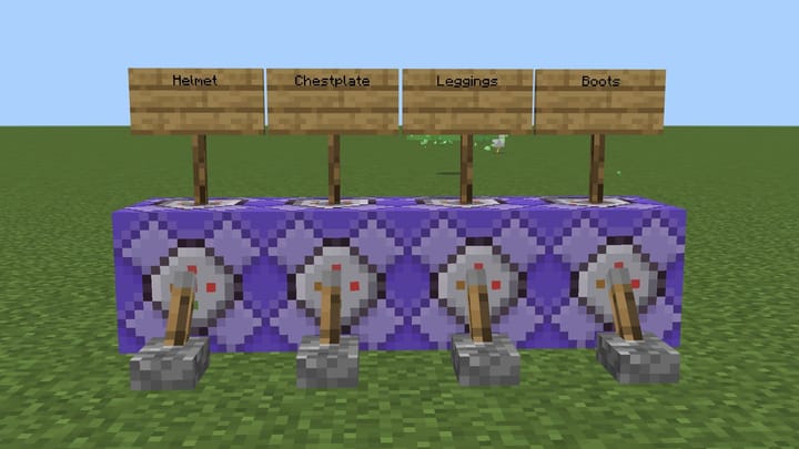 How to summon mob with armor in Minecraft Bedrock Edition