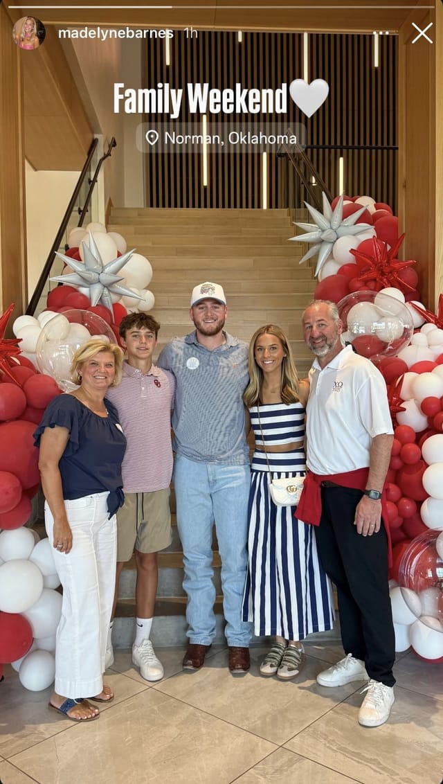 PIC: Former Texas star Quinn Ewers and GF Madelyne Barnes spend a ...