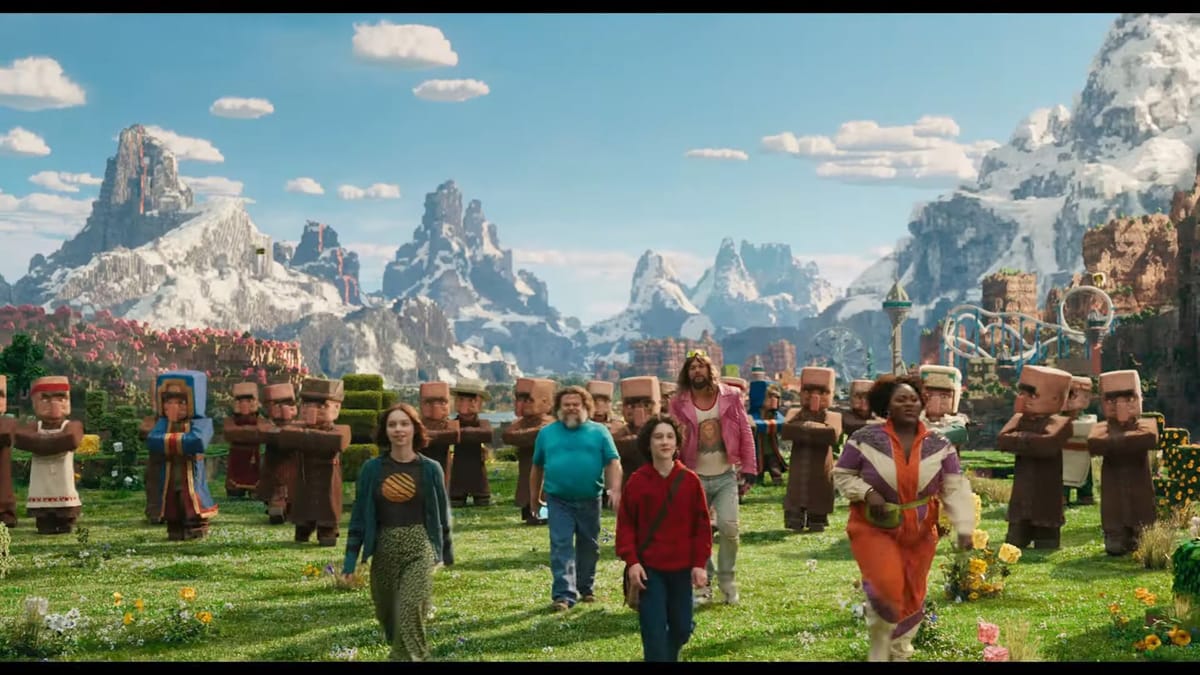 A Minecraft Movie review: Jack Black and Jason Momoa save the overworld ...