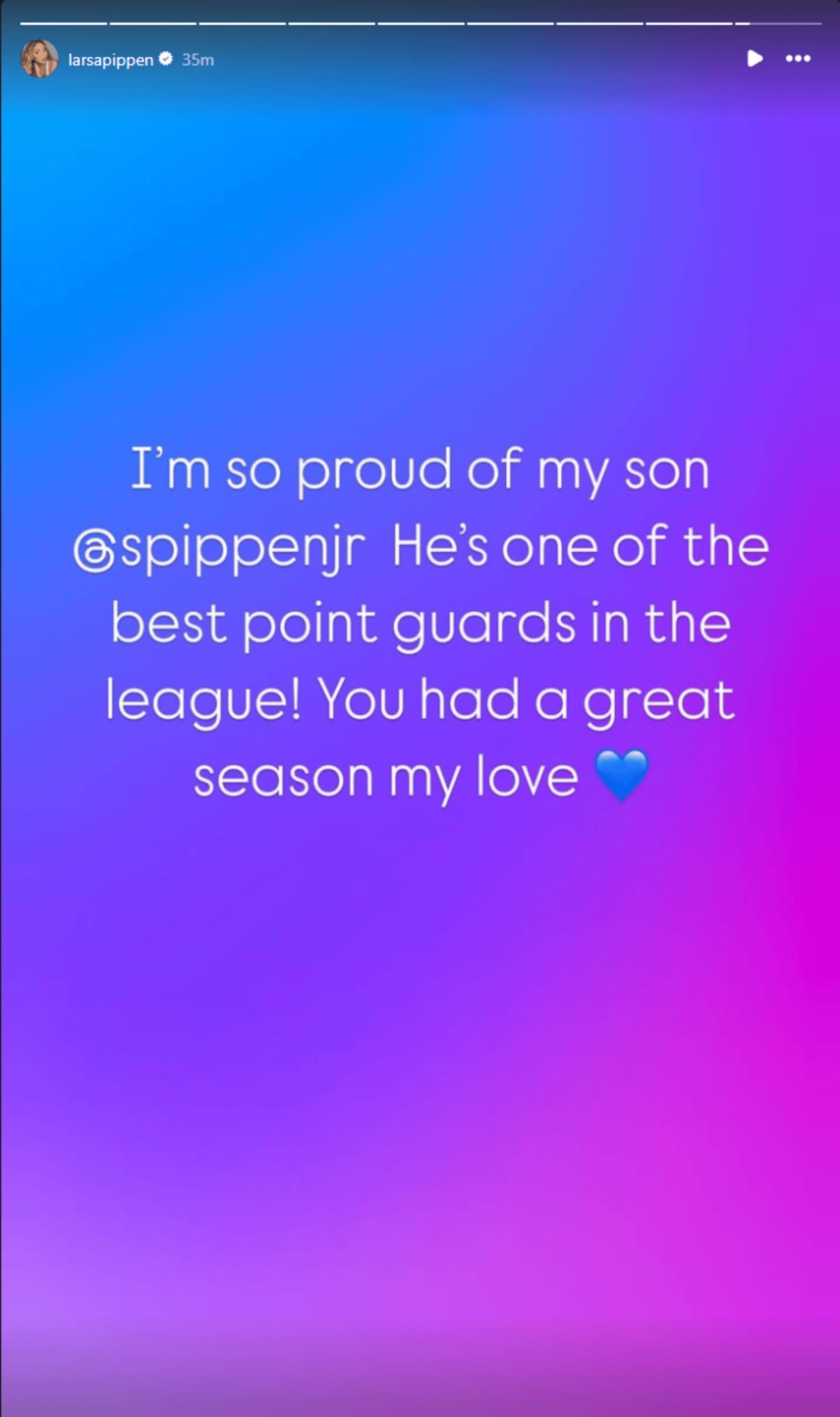 Scottie Pippen shouts out son Scotty Pippen Jr for 30-point masterclass ...