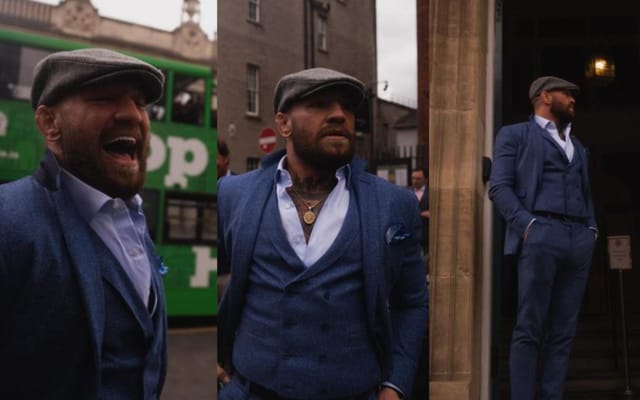 Photos: Conor McGregor teases Tucker Carlson interview with luxury flex ...