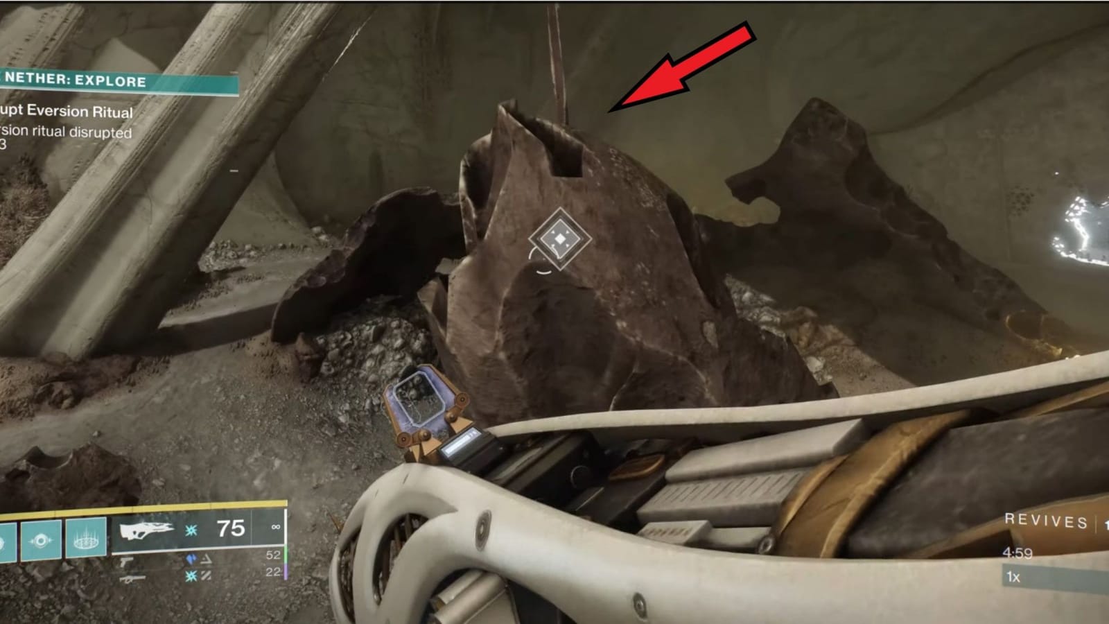 All Tithing Wormspawn locations in Destiny 2 The Nether
