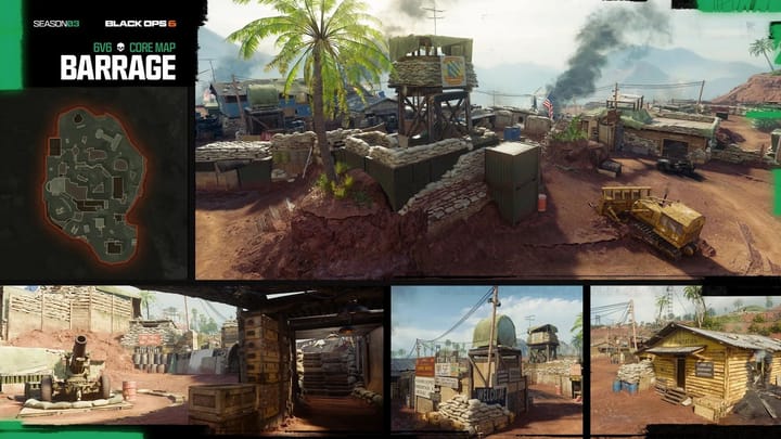 All new Multiplayer maps in Black Ops 6 Season 3