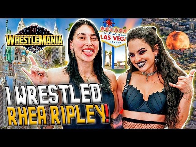 Rhea Ripley’s viral top-mount on Nina-Marie Daniele gets cheeky three ...