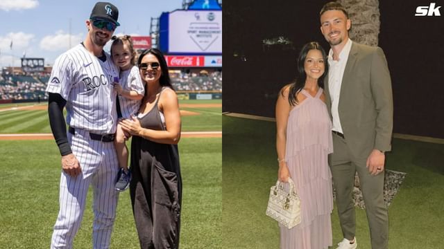 Rockies OF Brenton Doyle grieves with wife Rose after devastating ...
