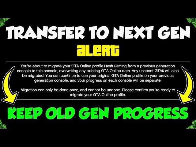 How to transfer GTA Online from Xbox One to Series X