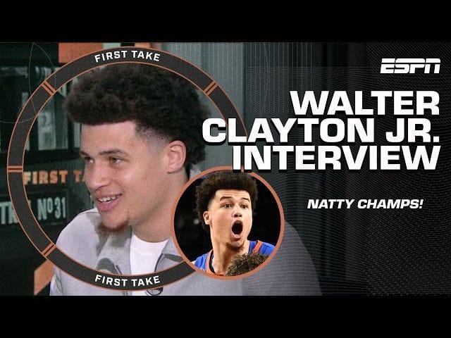 Walter Clayton Jr explains how becoming a father has helped him mature ...