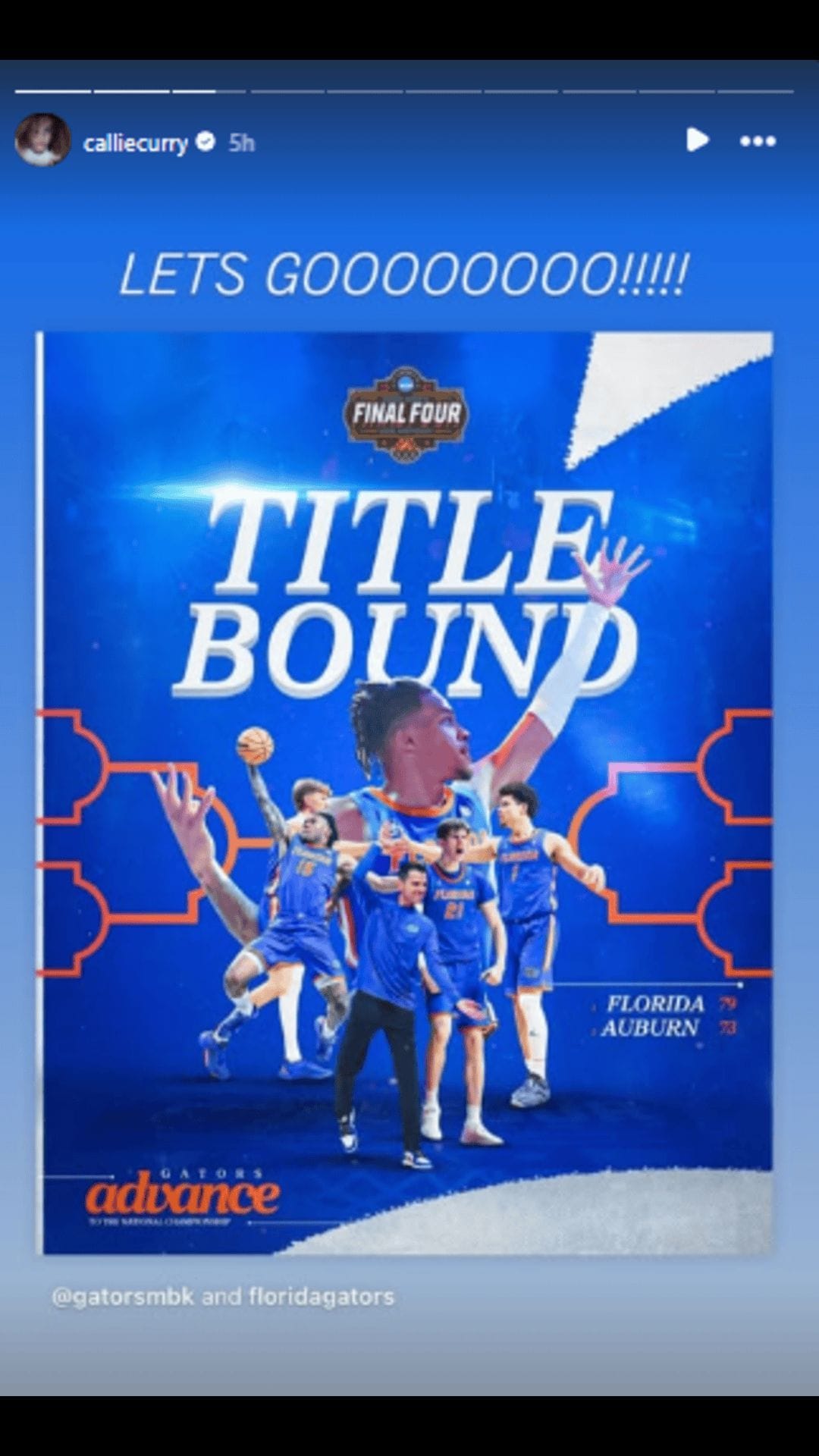 Steph Curry's sister-in-law Callie drops 1-word response to custom Duke ...