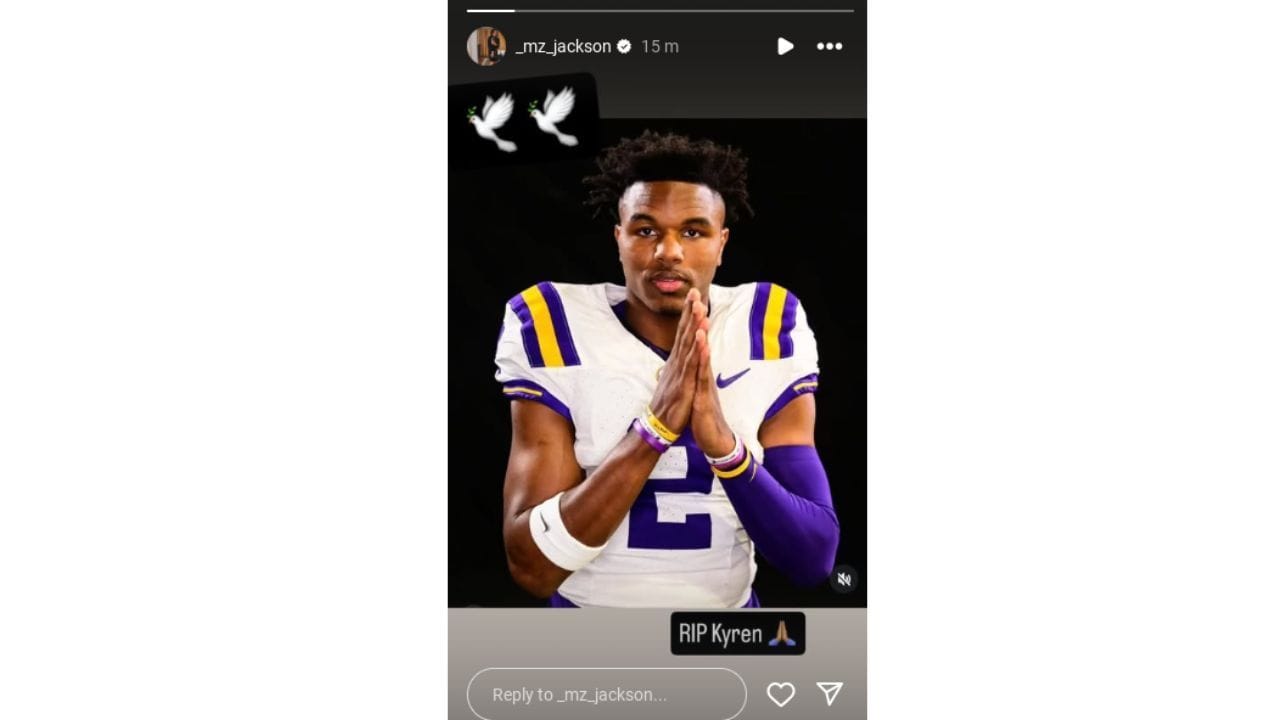 Kyren Lacy: Jayden Daniels's mom Regina Jackson sends message after NFL draft prospect Kyren ...
