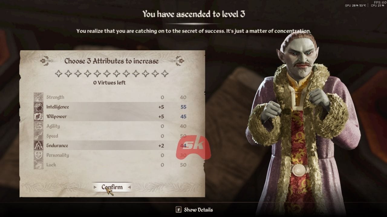 leveling system: Oblivion Remastered: Leveling system explained