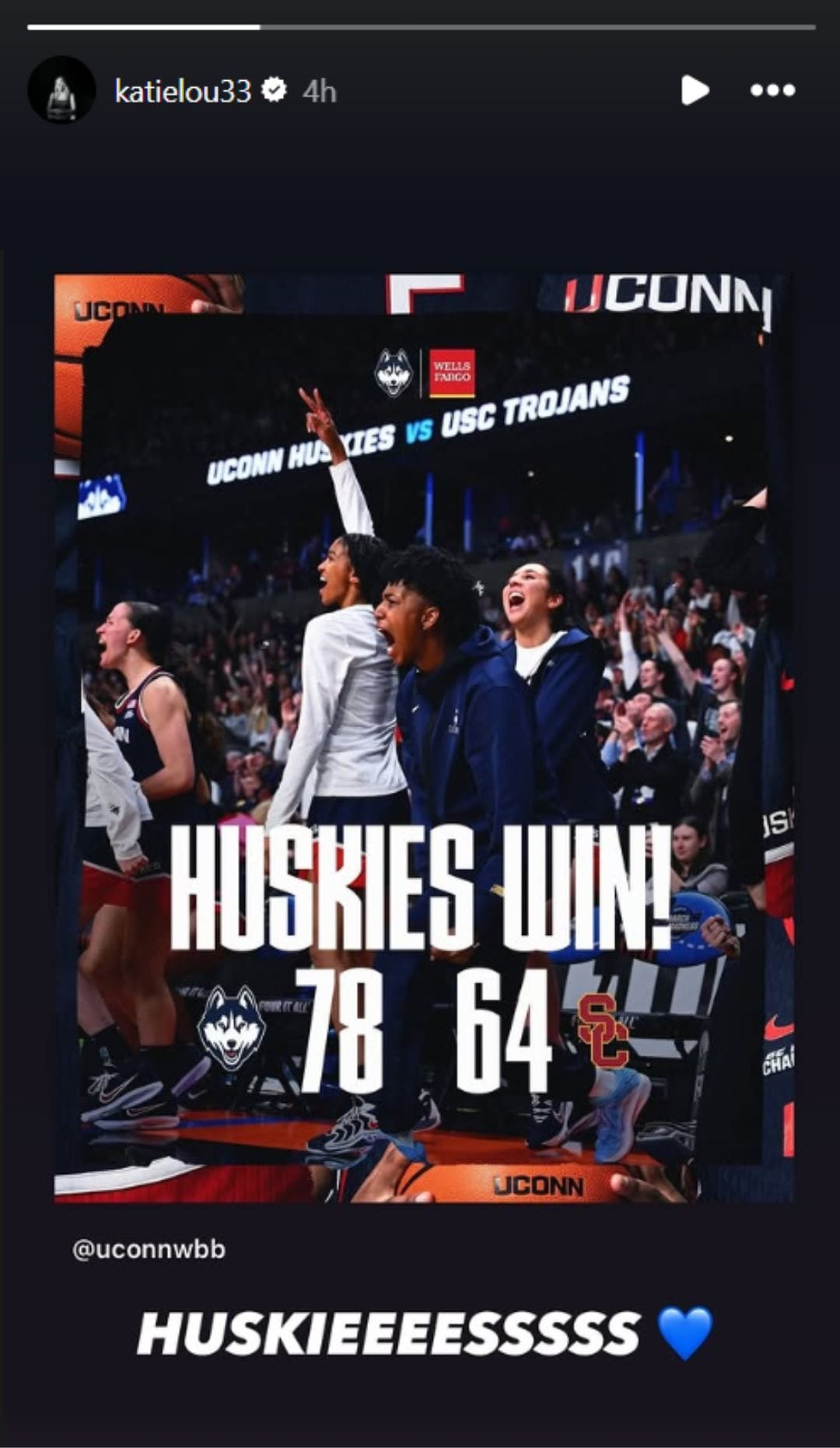 Caitlin Clark's former teammate Katie Lou Samuelson drops 1-word ...