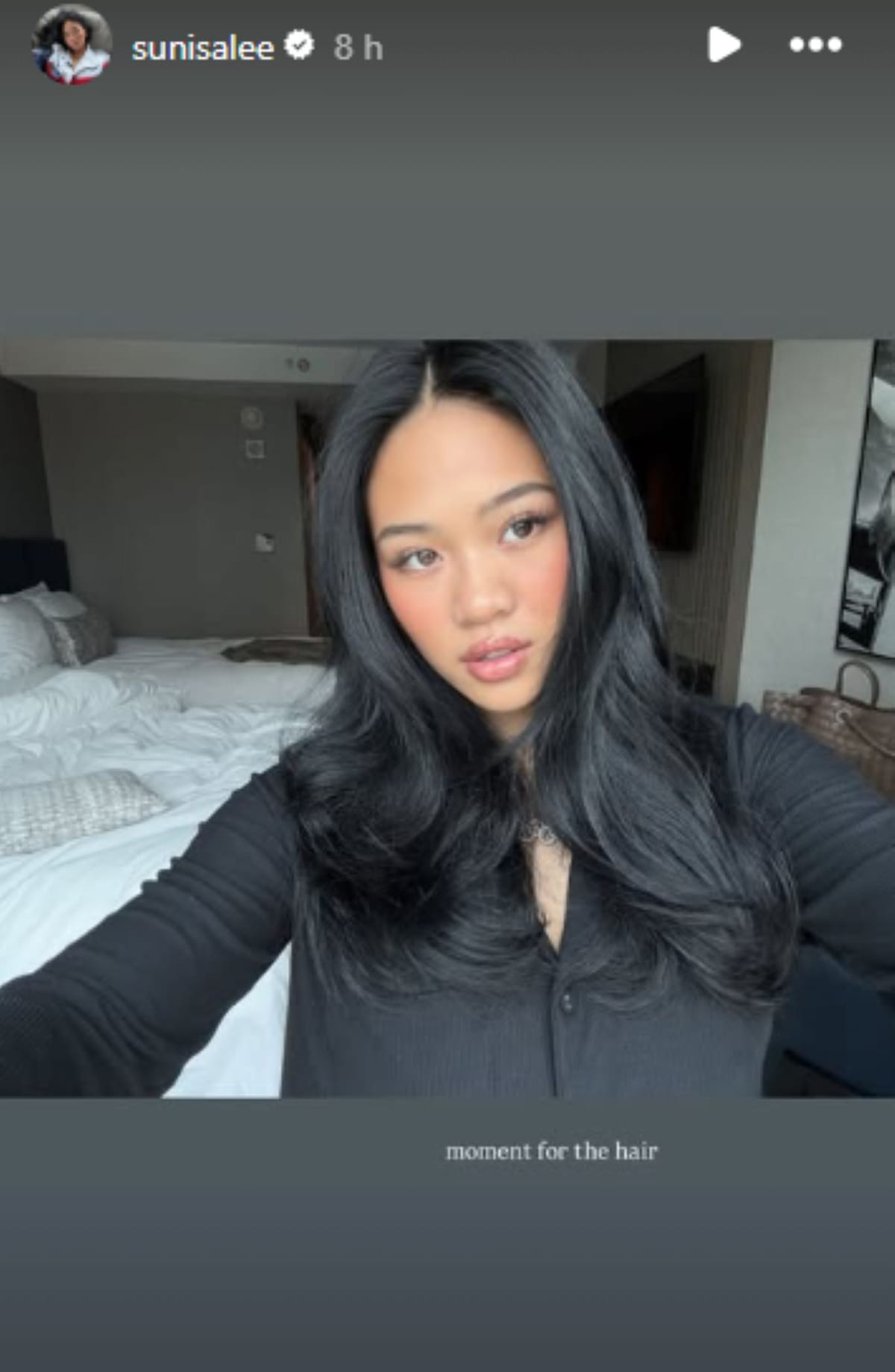 Suni Lee shows off new hairstyle amid gymnastics season