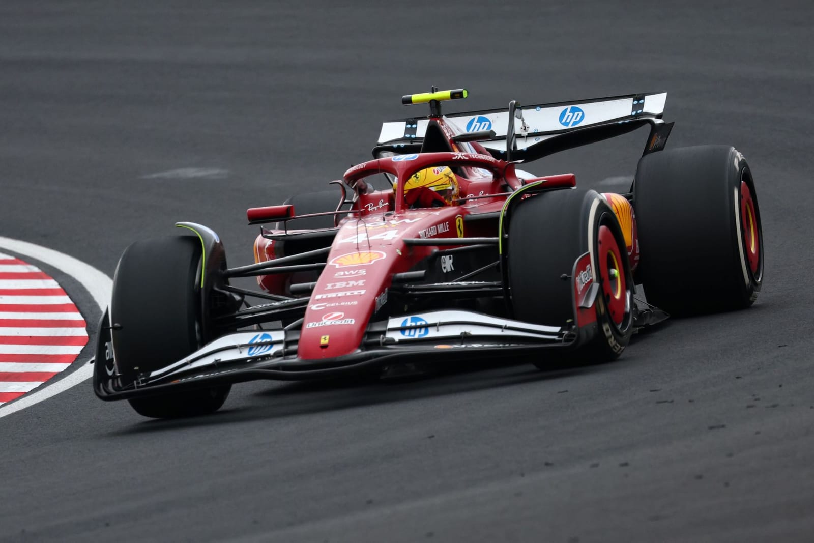 What car does Lewis Hamilton drive?