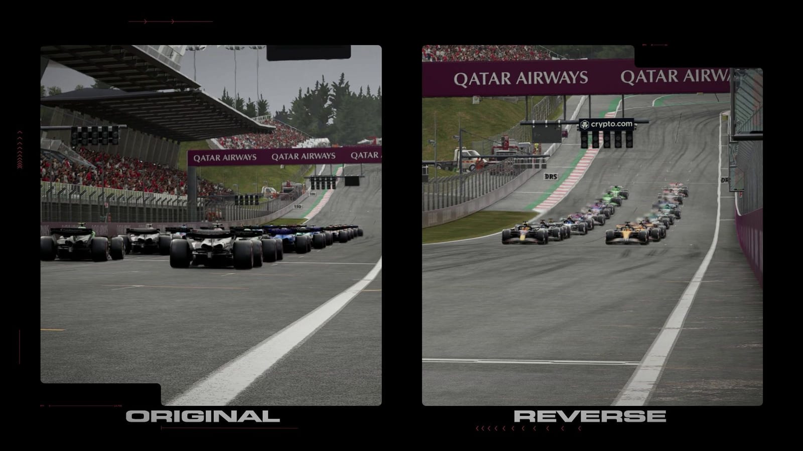 F1 25 turns the tracks around with LIDAR upgrades and reverse racing