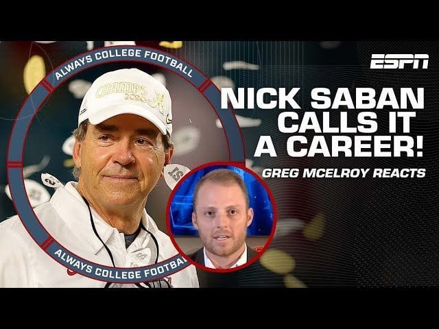 “I will not be sad, I will be celebratory”: When Greg McElroy made his ...