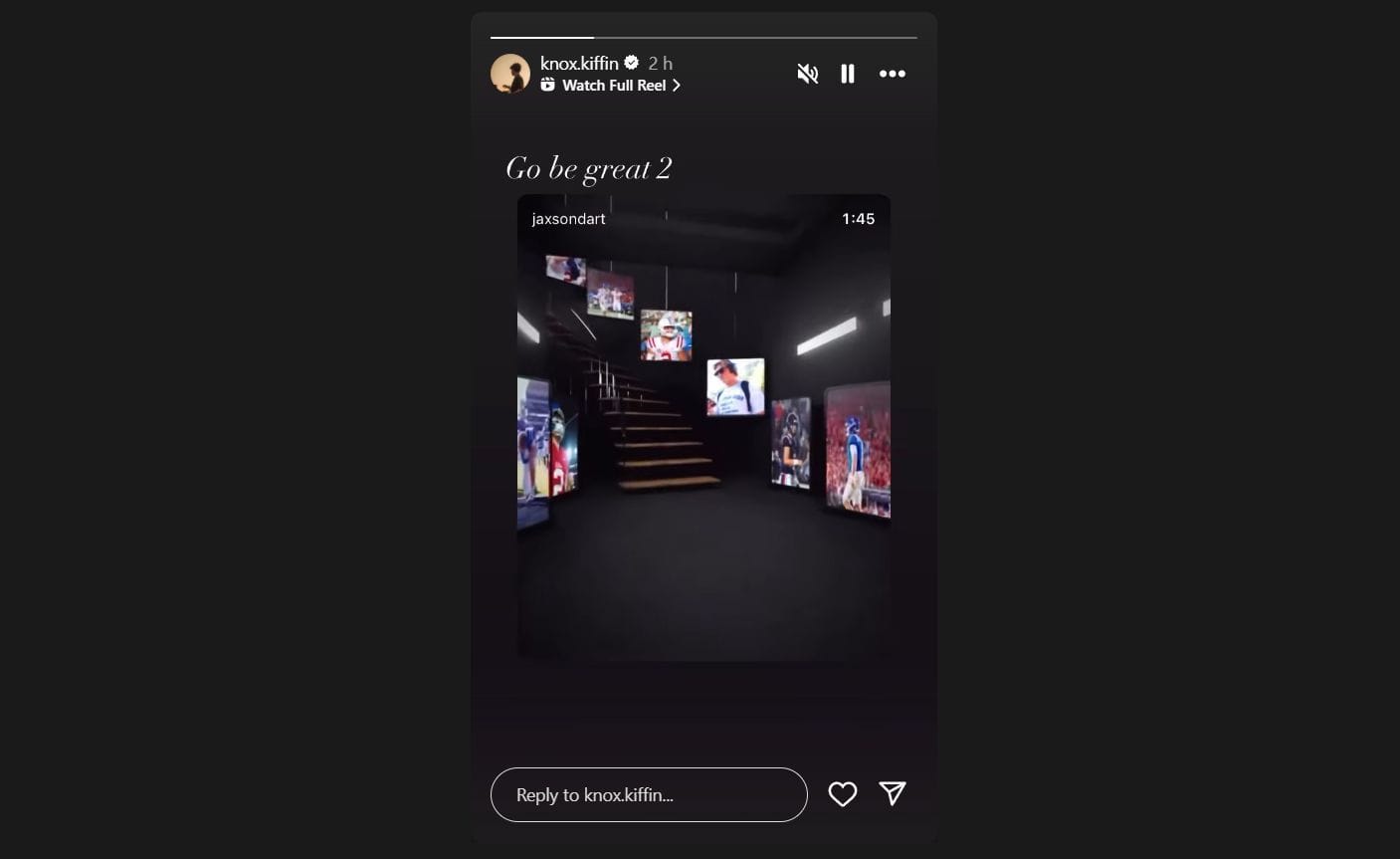 Lane Kiffin’s son Knox Kiffin drops a 4-word message for Jaxson Dart ...