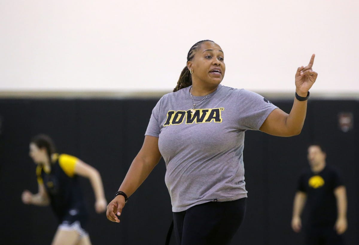 “SO PROUD OF YOU”: Ex-Iowa star Gabbie Marshall congratulates Raina ...