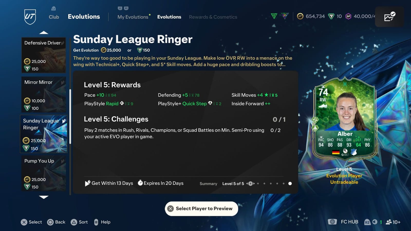 EA FC 25 Sunday League Ringer Evolution guide: Best players to use, all ...