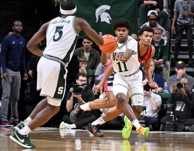 Michigan State's Jase Richardson drops 3-word reaction to teammate Tre ...