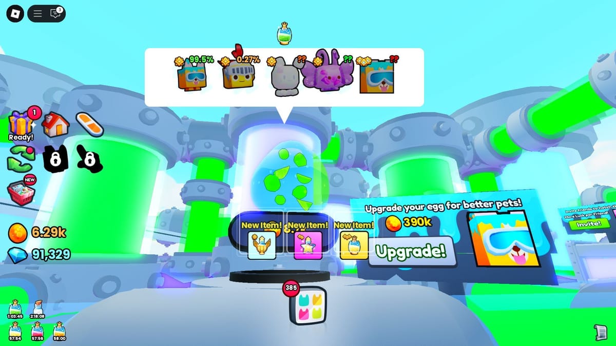 Pet Simulator 99 Factory Slime Event guide