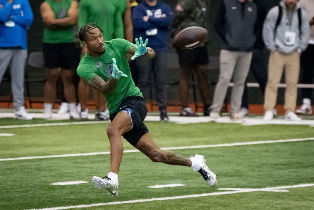 Tez Johnson NFL Draft: Analyst predicts Oregon WR reuniting with his ...