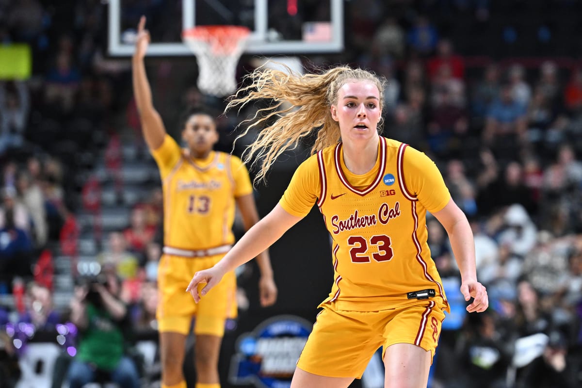 Avery Howell: Agot Makeer drops 4-word reaction as USC's Avery Howell ...