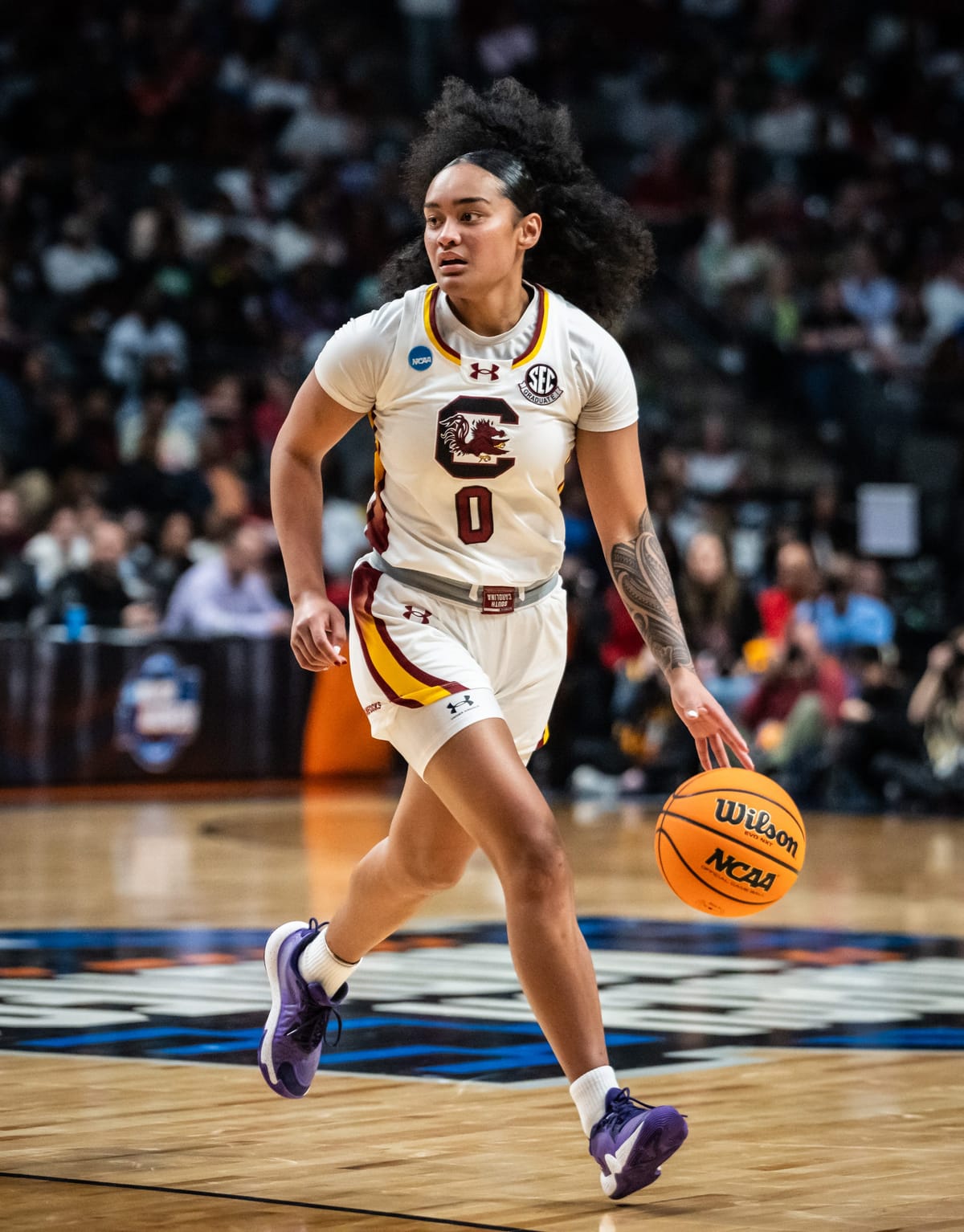 WATCH: South Carolina's Raven Johnson & Te-Hina Pao Pao show off their ...