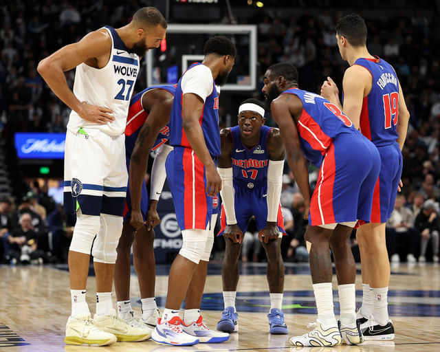 NBA suspension: 5 players disciplined for chaotic Pistons-Timberwolves ...