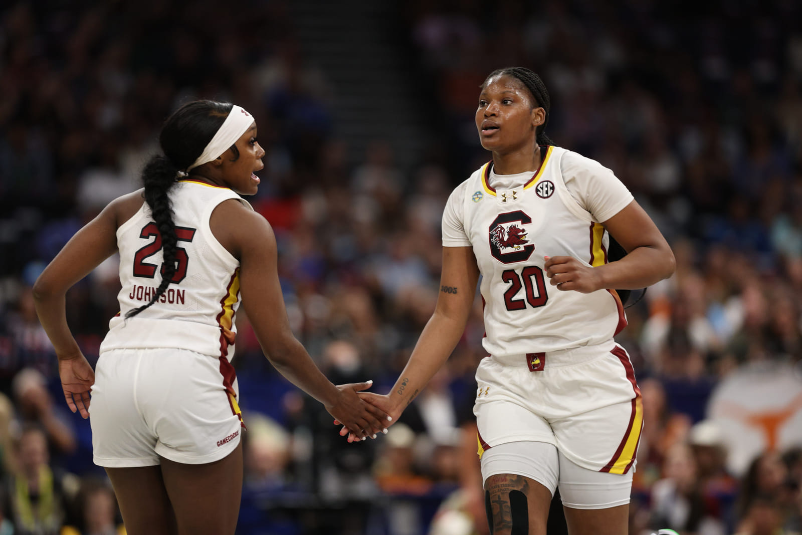 Sania Feagin bids farewell to Dawn Staley's South Carolina in ...