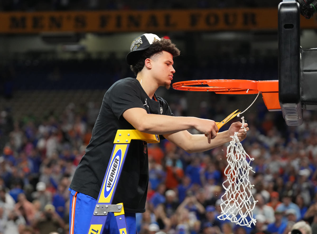 Walter Clayton Jr: National Champion Walter Clayton Jr. gets 100% real ...