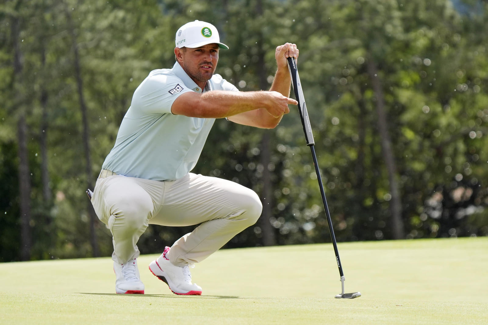 Bryson DeChambeau’s Round 2 scorecard at the Masters 2025