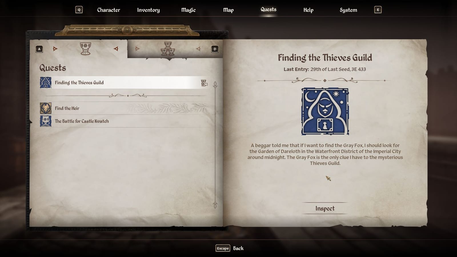 How to join the Thieves Guild in Oblivion Remastered