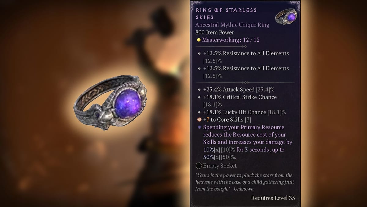 All Diablo 4 Mythic Uniques, ranked