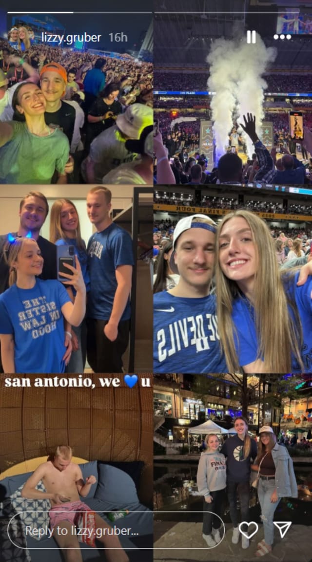 Cooper Flagg's twin Ace Flagg's gf Lizzy Gruber shares a wholesome ...