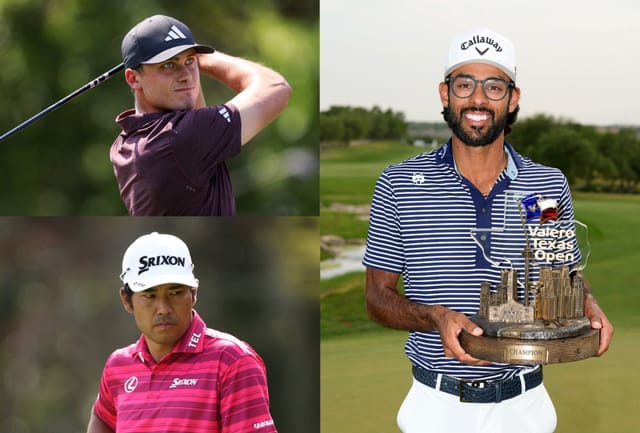 Who are the top-ranked golfers at the Valero Texas Open 2025? Rankings ...