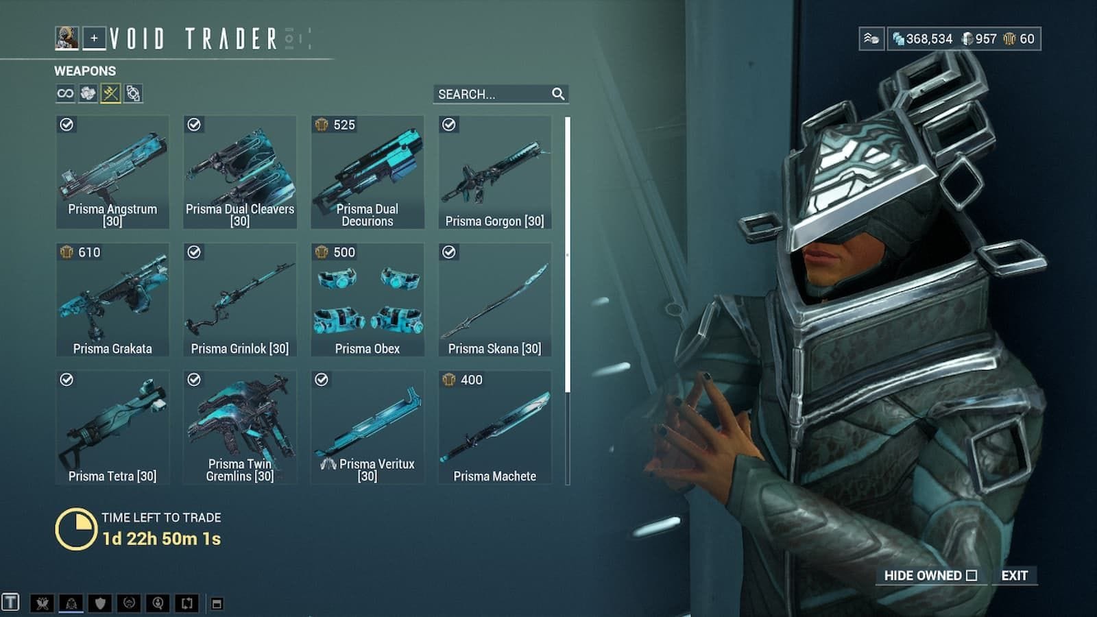 Warframe Baro Ki'teer inventory (April 11 - 13): location, arrival time ...