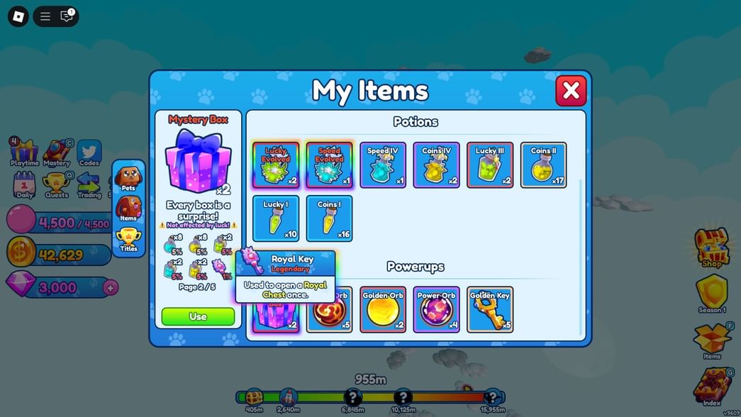 Bubble Gum Simulator Infinity Royal Chest guide