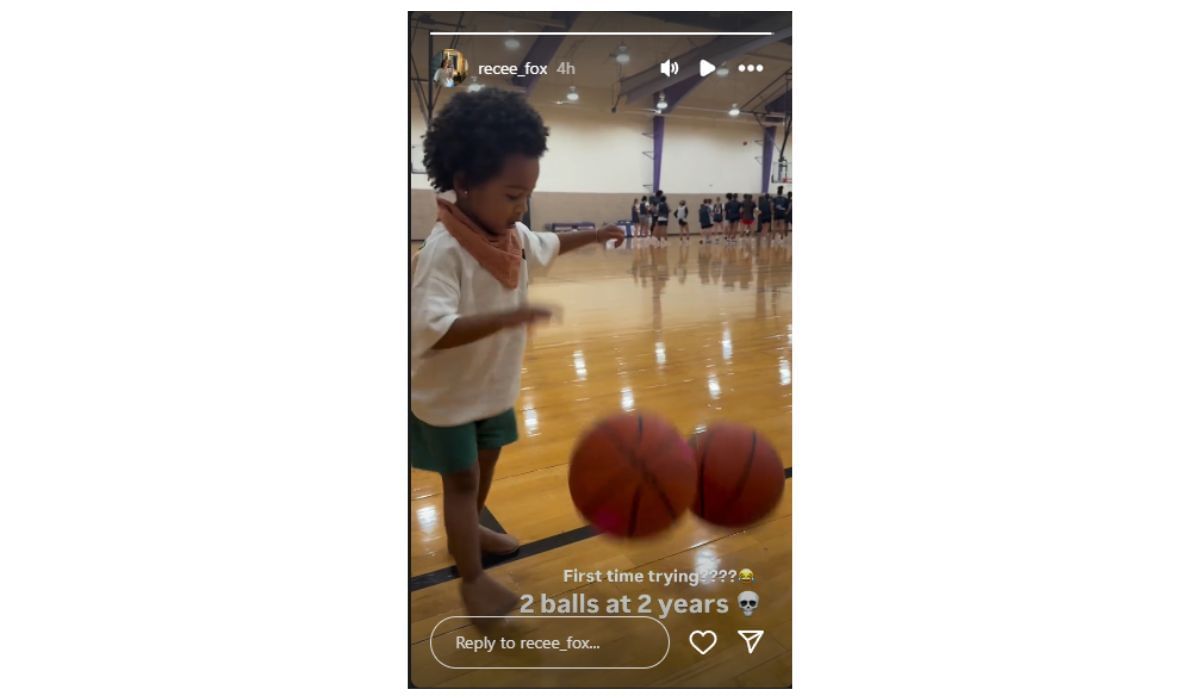 De'Aaron Fox's wife Reece Fox drops heartfelt reaction as their 2 year ...