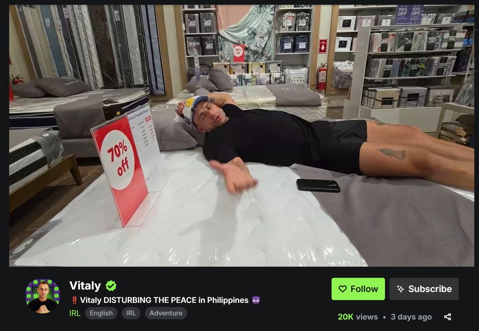 What happened to Vitaly in the Philippines? Kick streamer reportedly ...