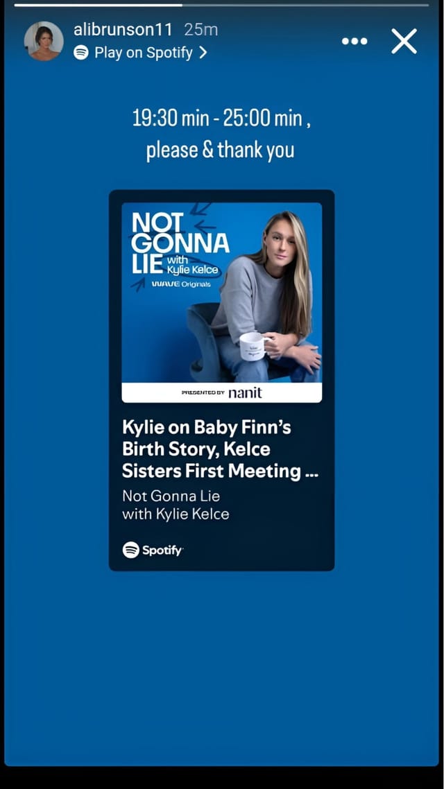 Jalen Brunson's wife endorses Jason Kelce's wife Kylie Kelce's wisdom ...