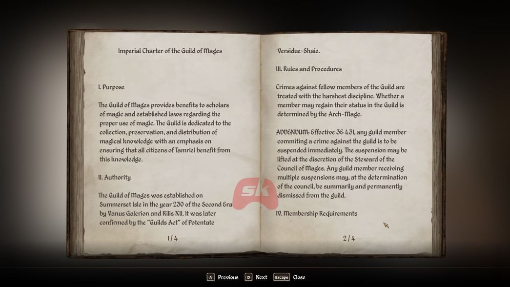 How to join the Mages Guild in Oblivion Remastered