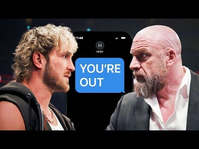 Logan Paul shares must-see footage of behind-the-scenes Triple H ...